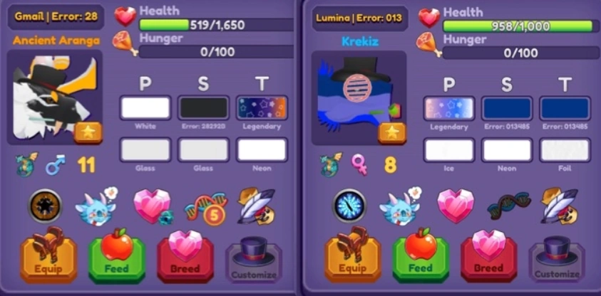 REPOST: LF offers on a lot of errors (aranga / kerk / sylva / roc / taraka) | Fandom