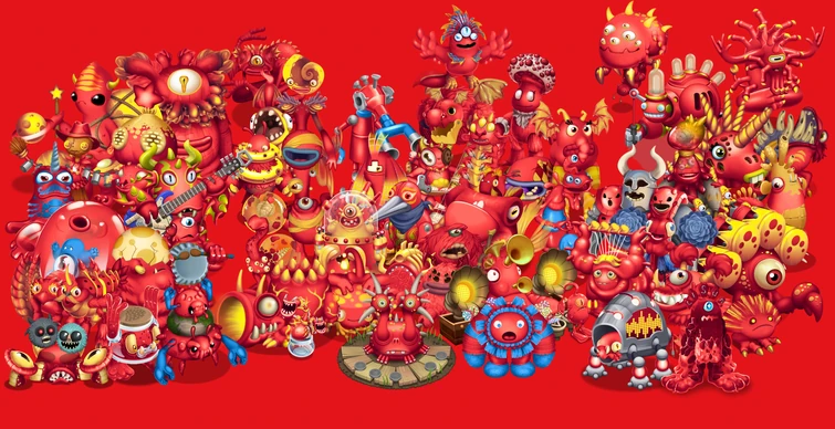 Every Red Prismatic Monster | Fandom