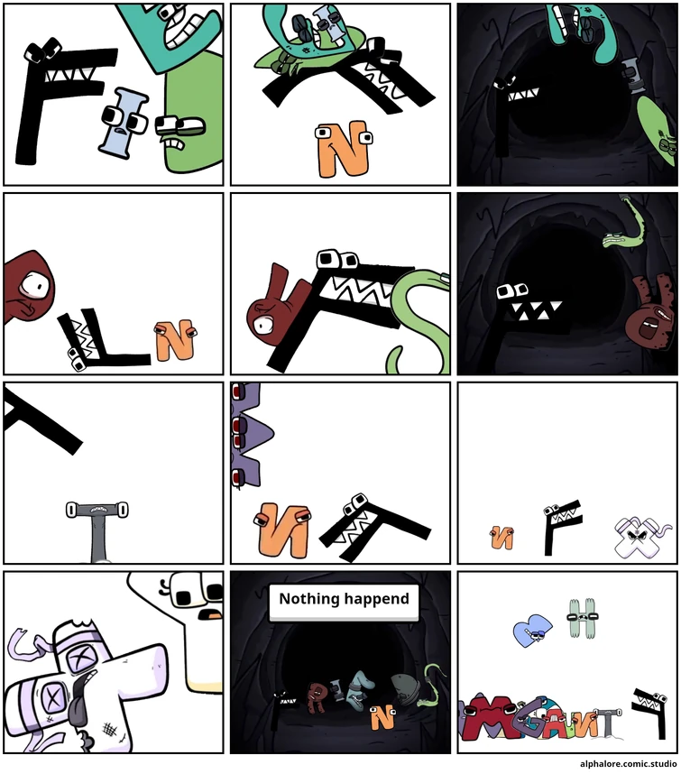 Comic 1:Alphabet lore 2 | Fandom