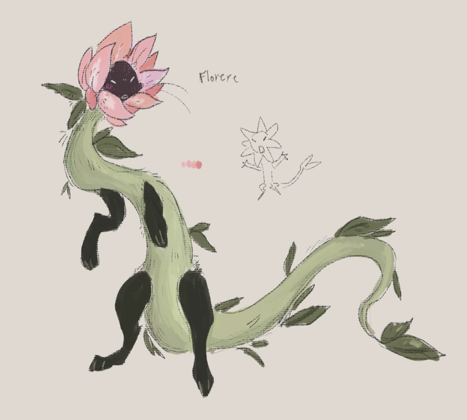 flower character concept | Fandom