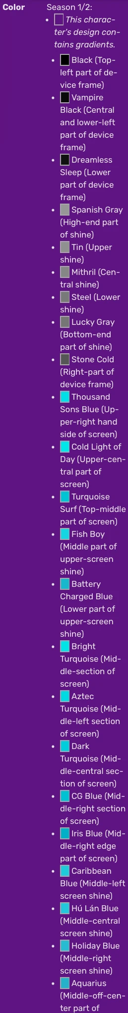 That’s so many colors… | Fandom