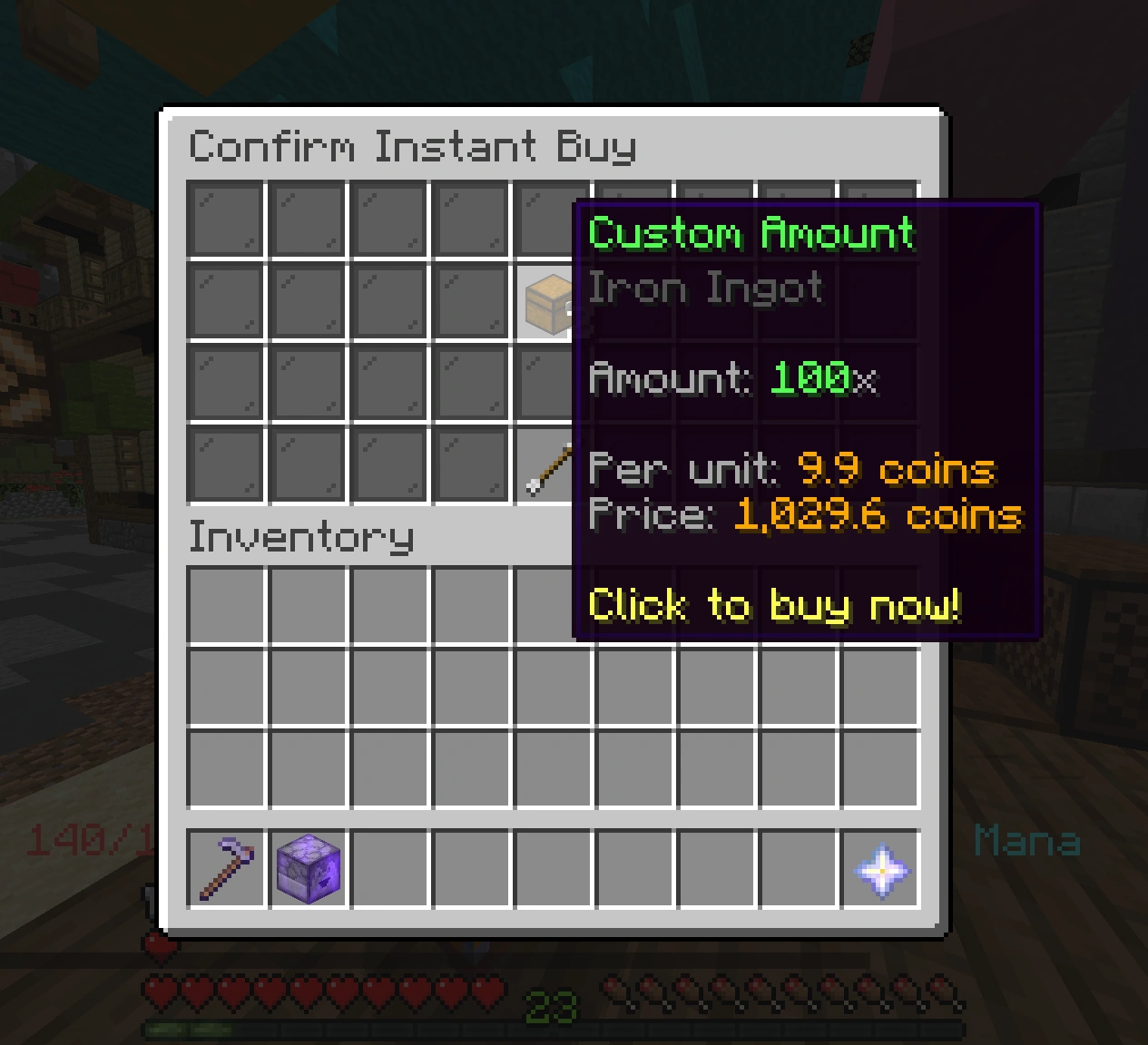 Is it me or can Hypixel skyblock not do maths??? | Fandom
