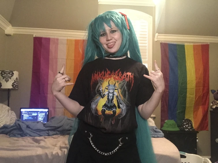 MIKUSABBATH SHIRT CAME IN >:))) | Fandom