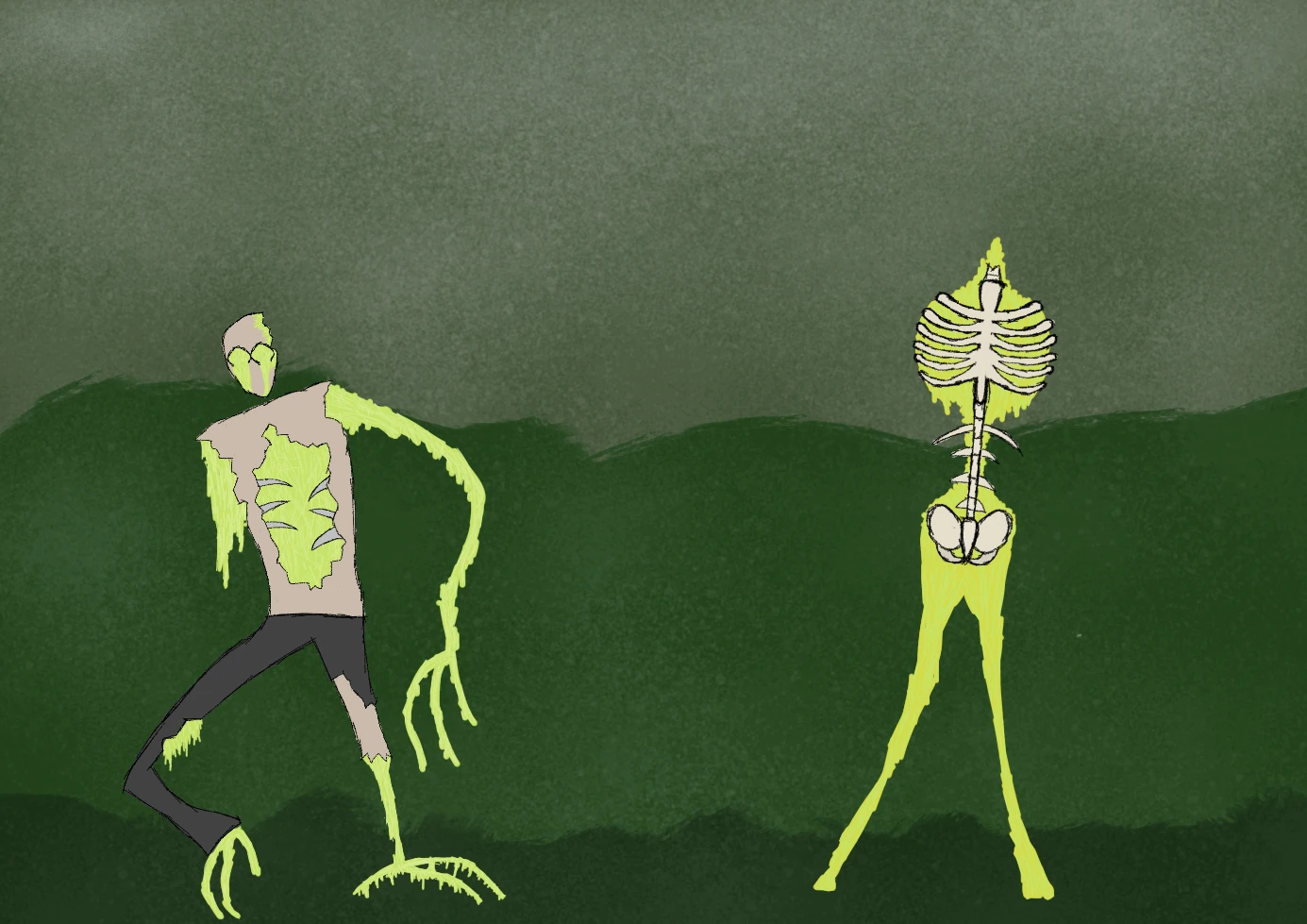Toxic enemies redrawn | Fandom