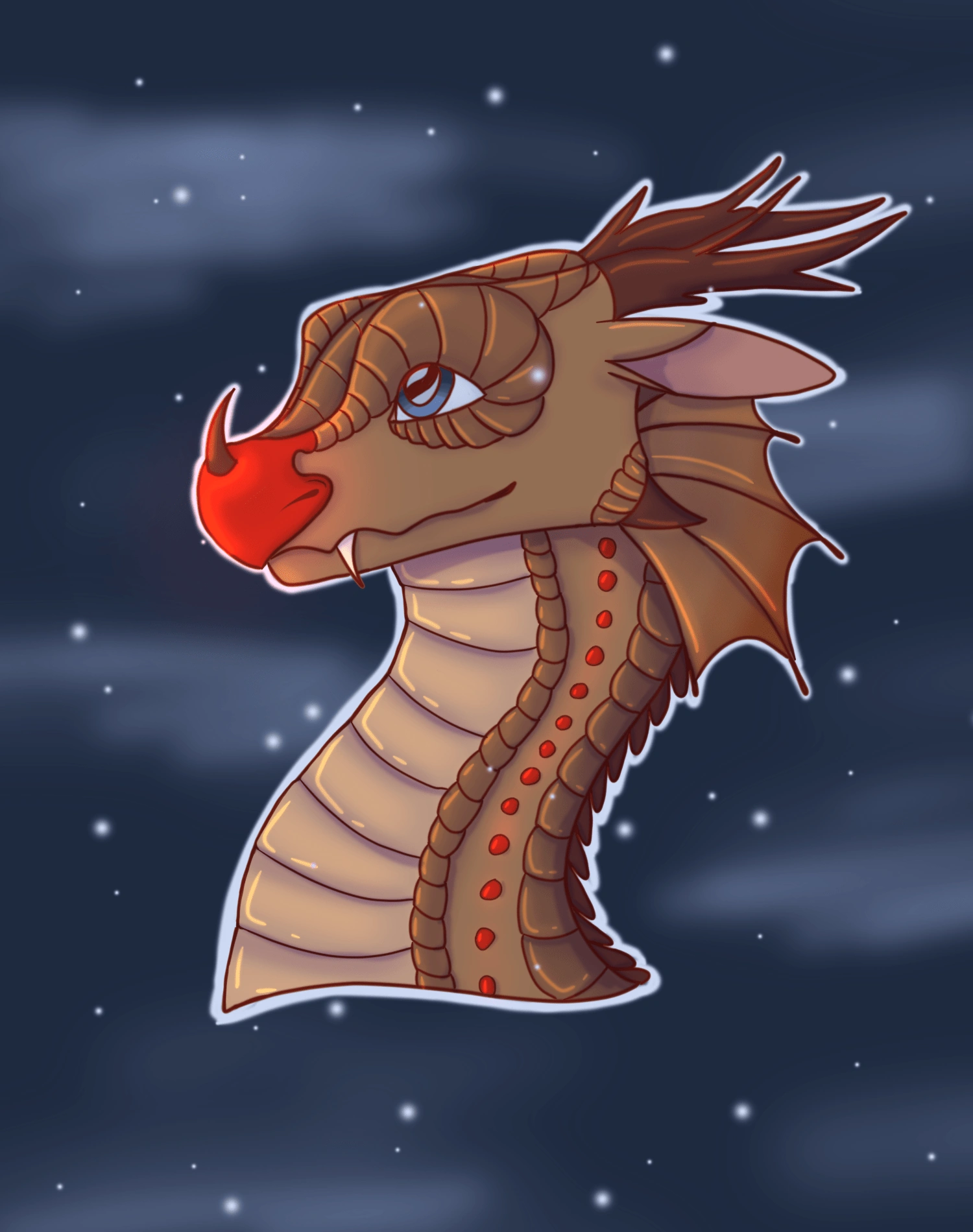 Rudolph the red nosed RainWing | Fandom