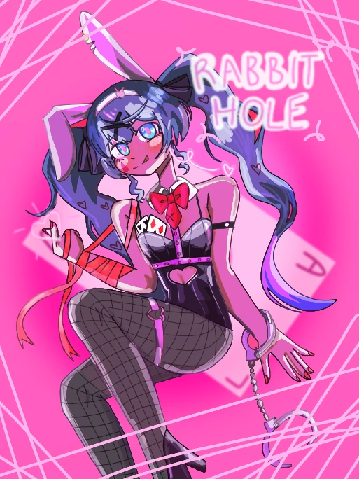 Rabbit hole miku drawing | Fandom