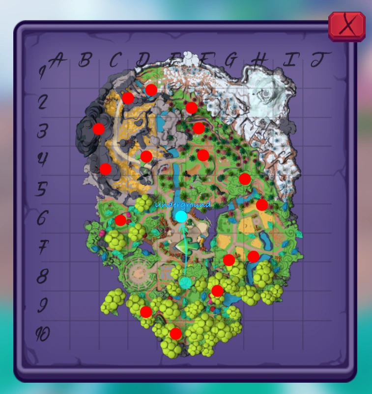 Egg location on the mini map for all worlds! | Fandom