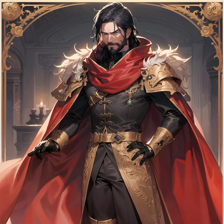 King Calvus IV Ai art (Remake) | Fandom