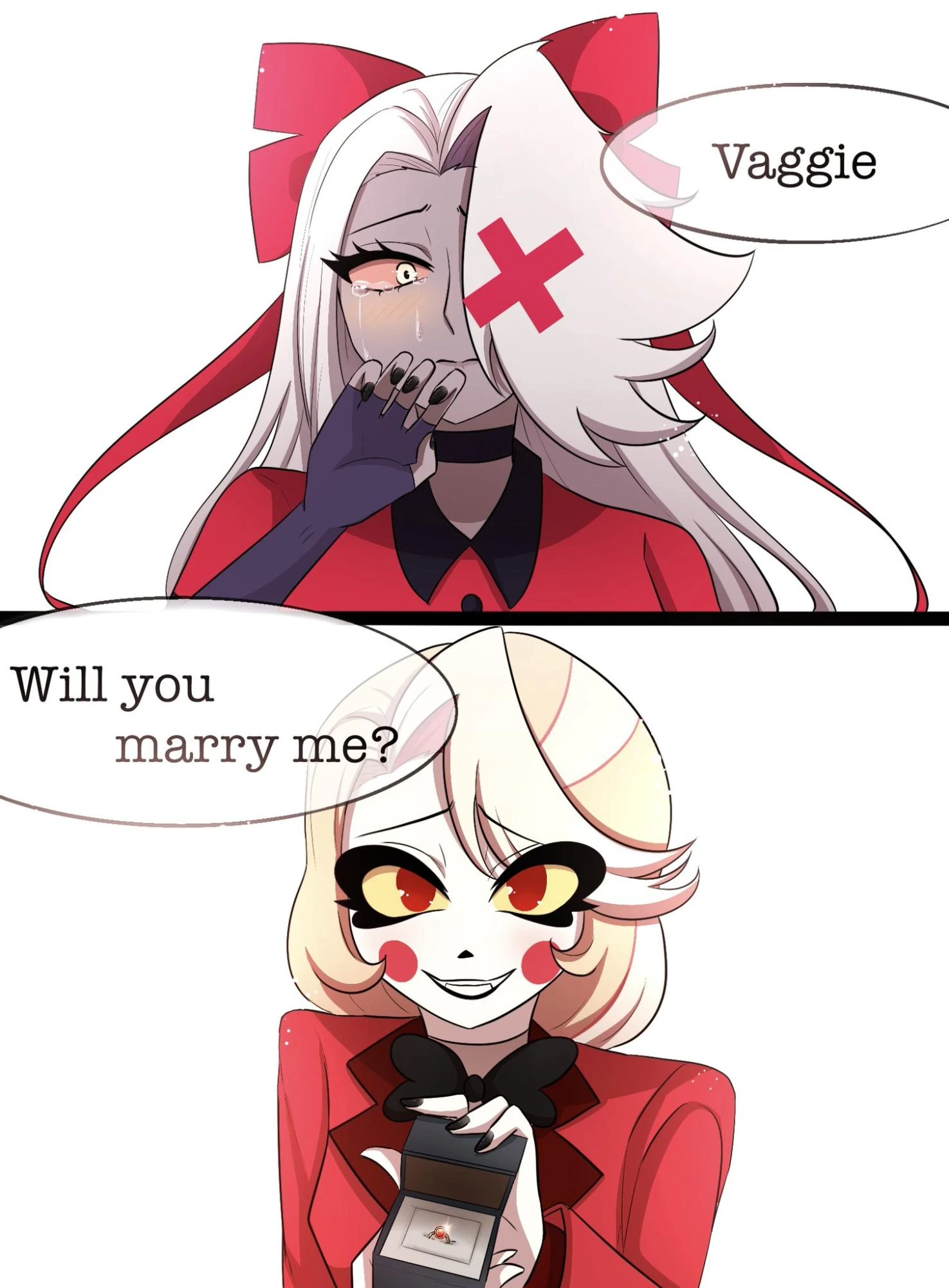 Charlie pop the question Artist: whatca4 | Fandom