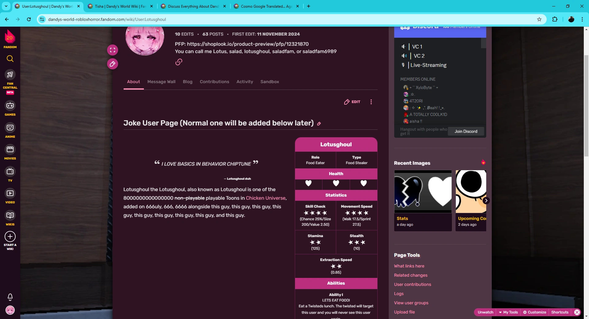 MY PREPPY USER PAGE LOL | Fandom