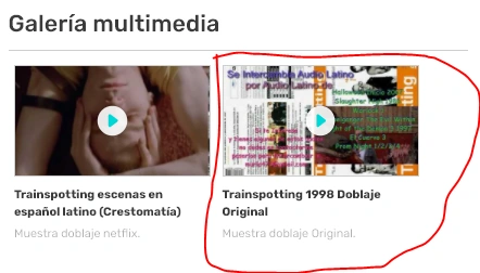 Trainspotting doblaje original | Fandom