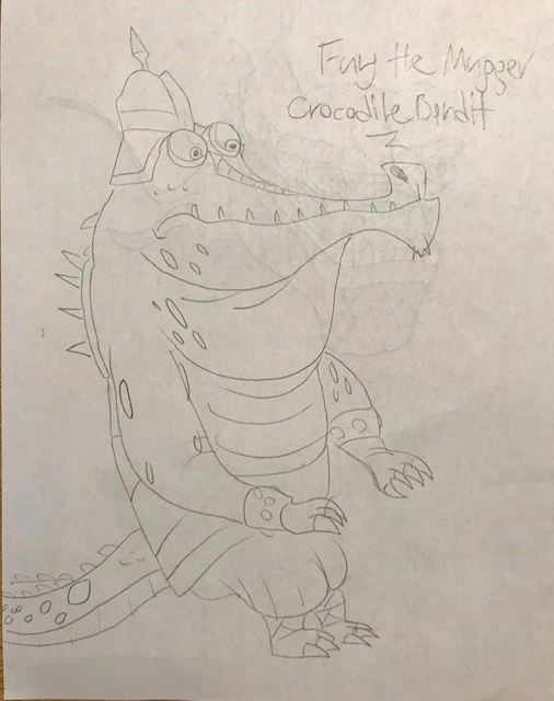 [Fanart] Fung the Mugger Croc Bandit | Fandom