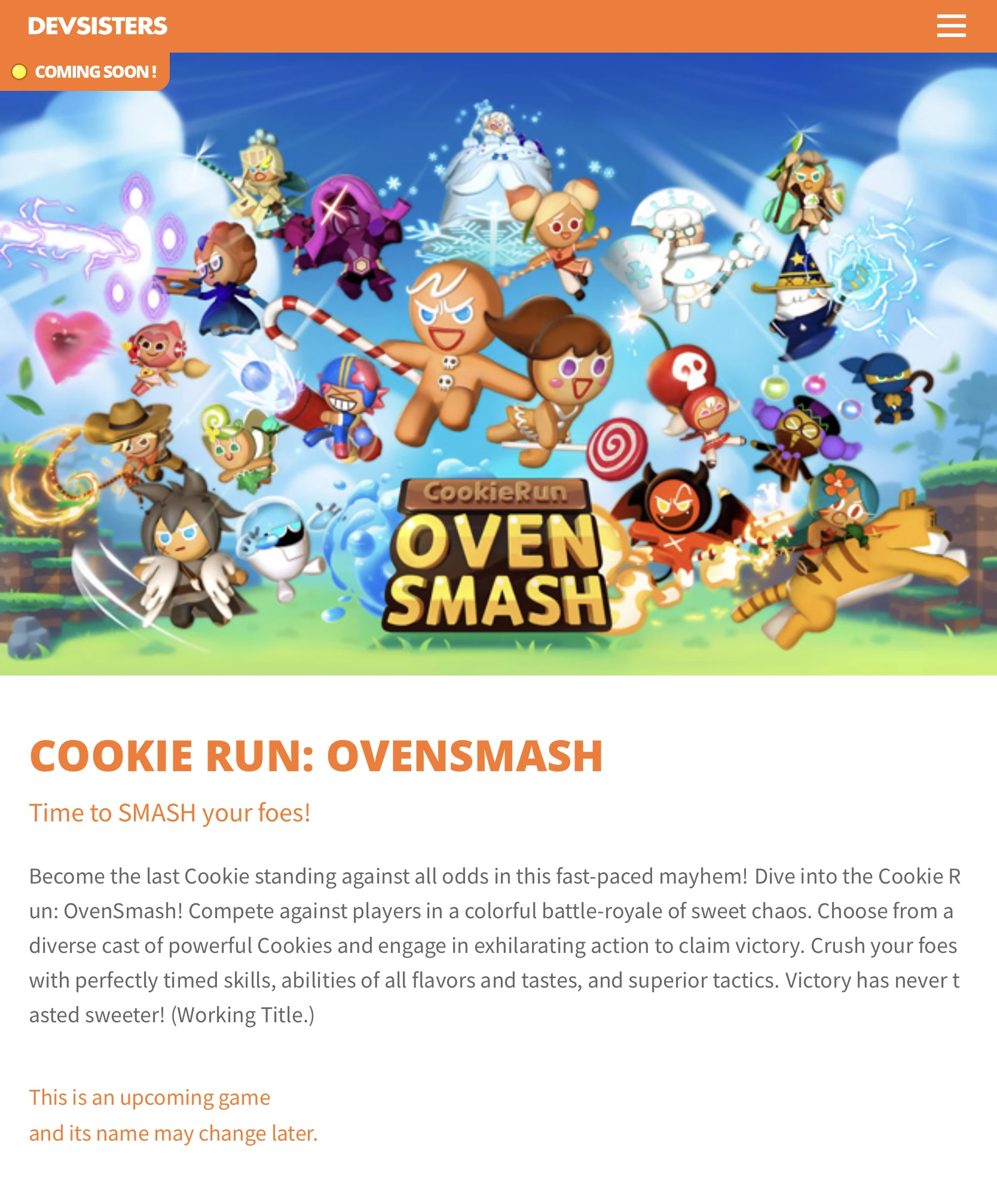 Cookie Run Ovensmash Fandom