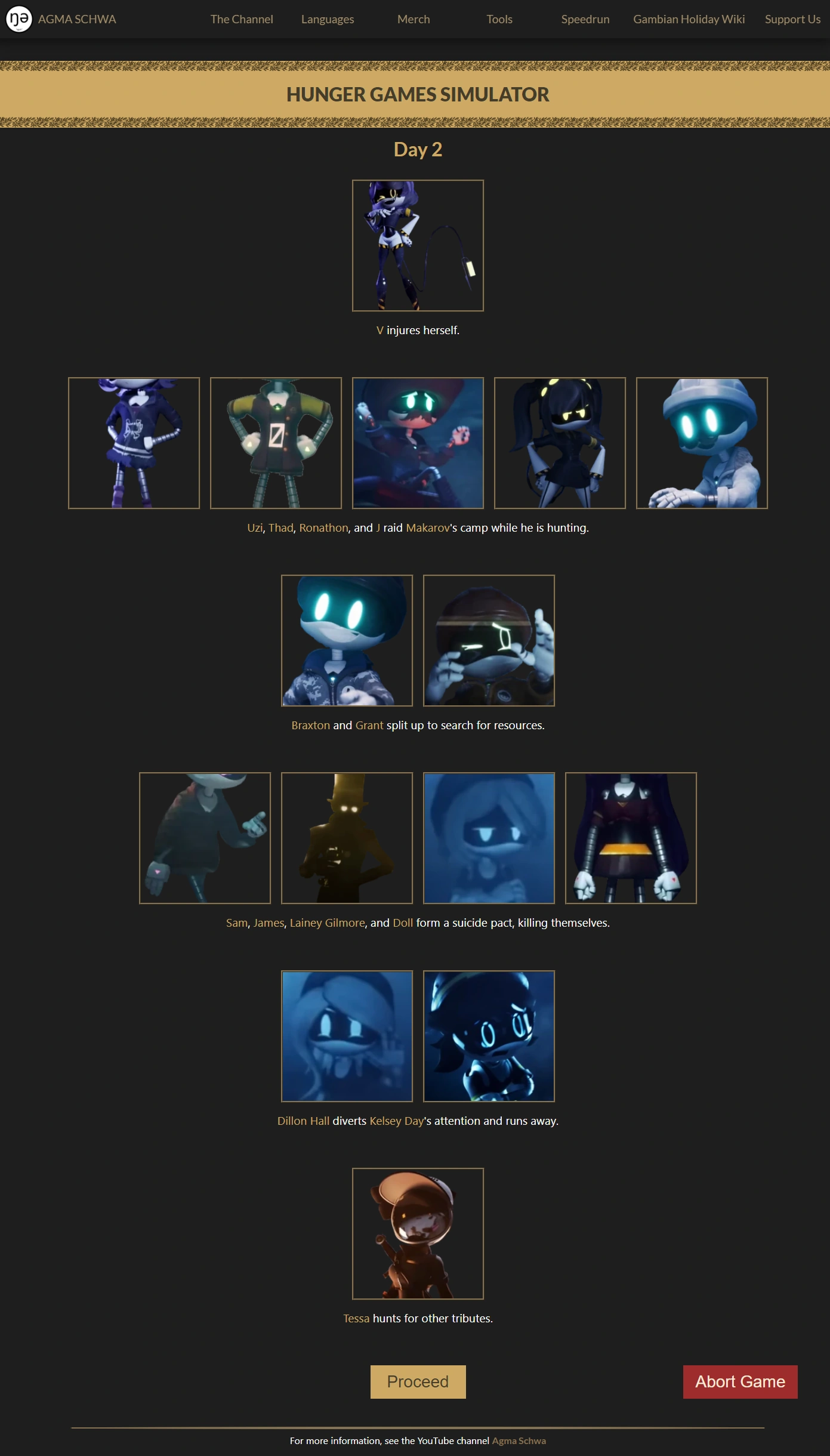 Murder Drones hunger games Round 2 | Fandom