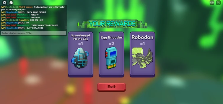 You can get robodons from the boss battle? | Fandom