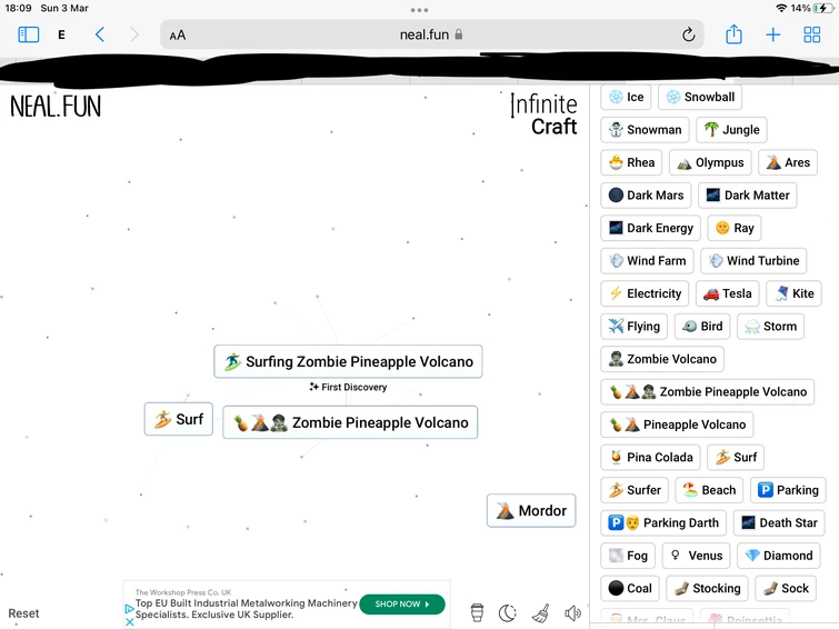 post funny infinite craft discoveries on this here thingy | Fandom