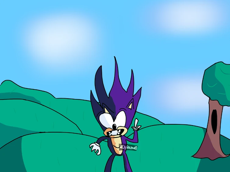 Edgy sonic (art) | Fandom