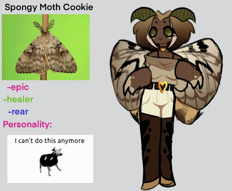 I made a bunch of designs for cookies based on moths | Fandom