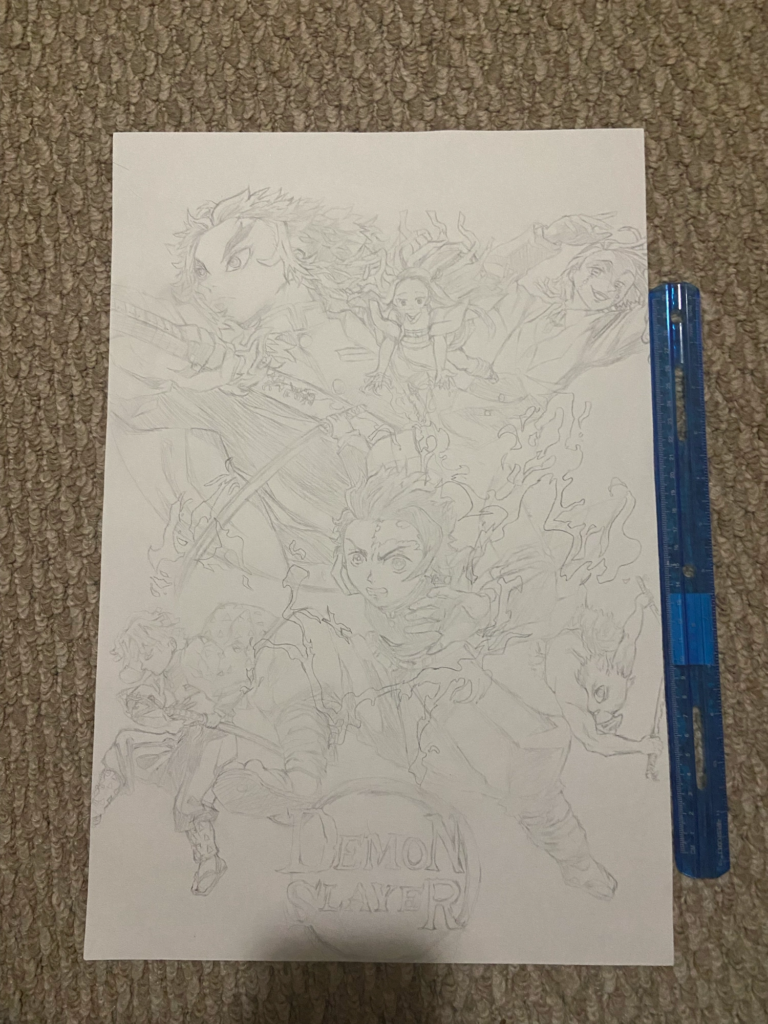 Mugen Train progress + messed up drawings | Fandom