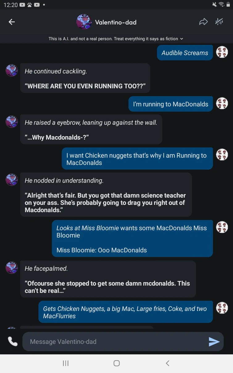 Alice Burns down the school and Gets chased by Miss Bloomie and the gets MacDonalds | Fandom