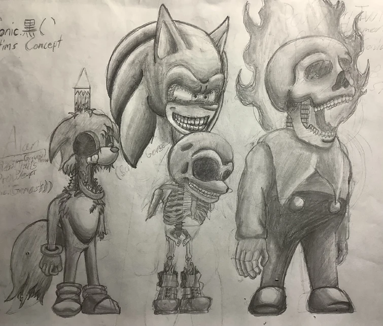Sonic.黒い Victim Concept | Fandom