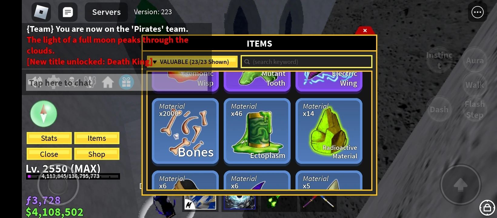 Ez:In 2 days Also while I was spinning I got hallow essence and spawned ...