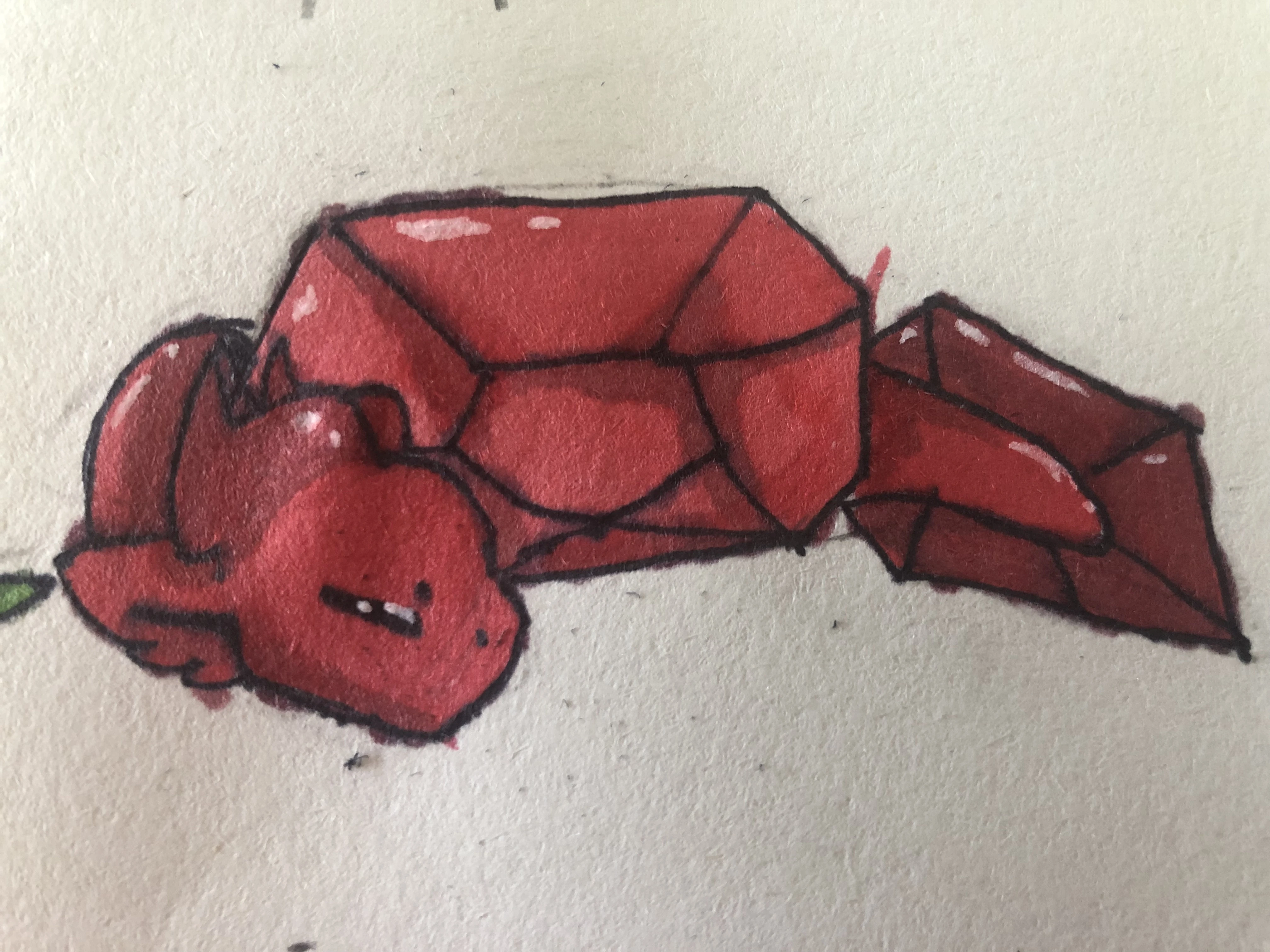 Pt 7 of drawing birthstones as dragons: Ruby/ July | Fandom