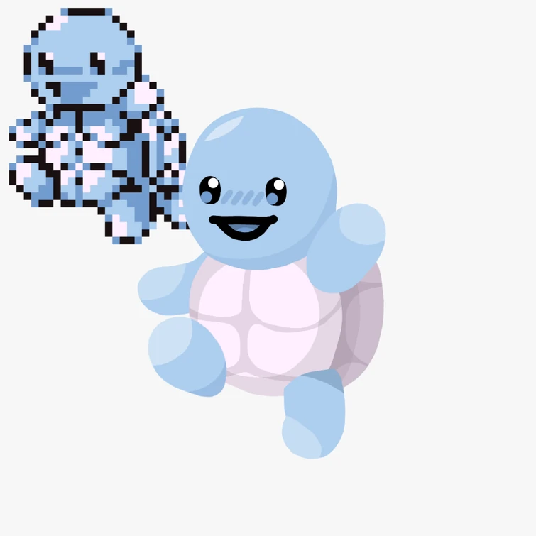 Drew squirtle sprite | Fandom