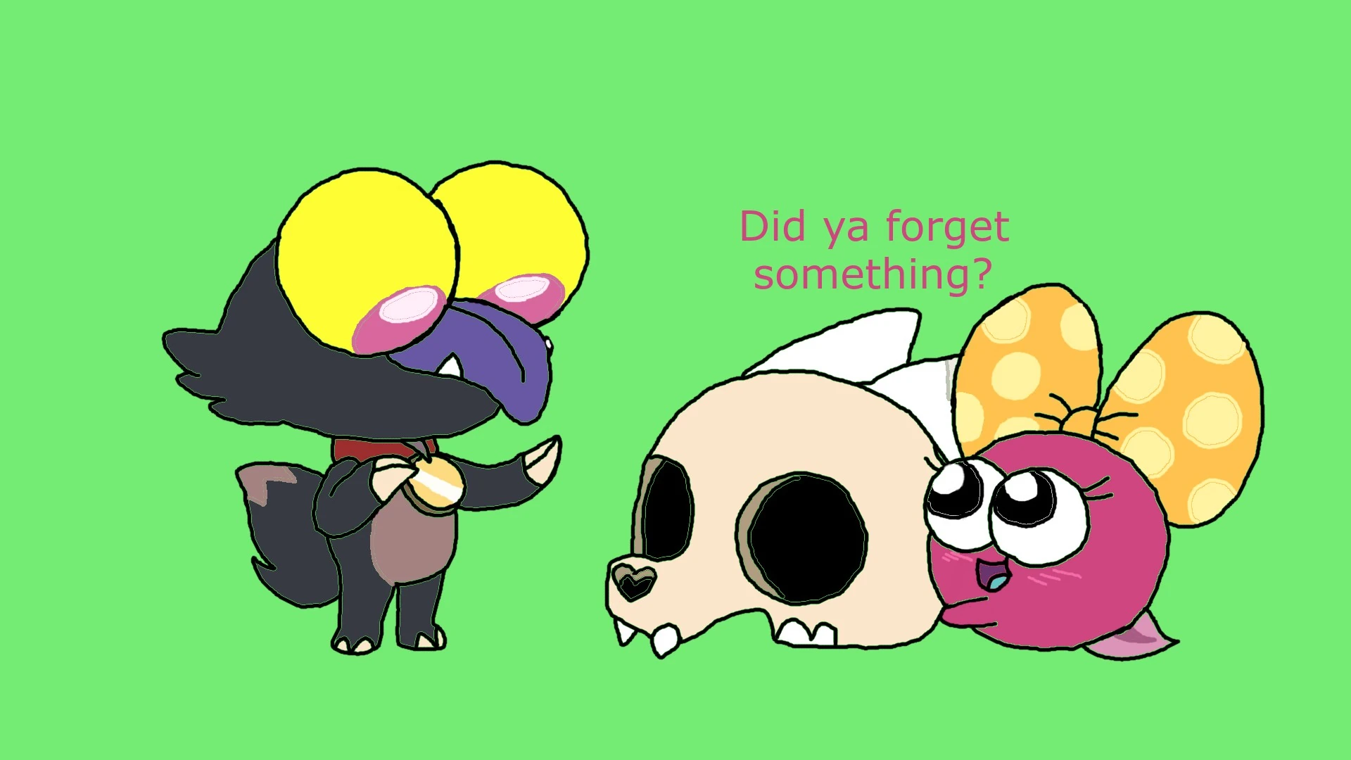 Polly has return the skull to King because he lift it in Amphibia! | Fandom