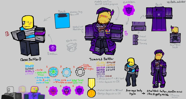 daily blue battlers except im lying they arent daily (difficulty dummy ...