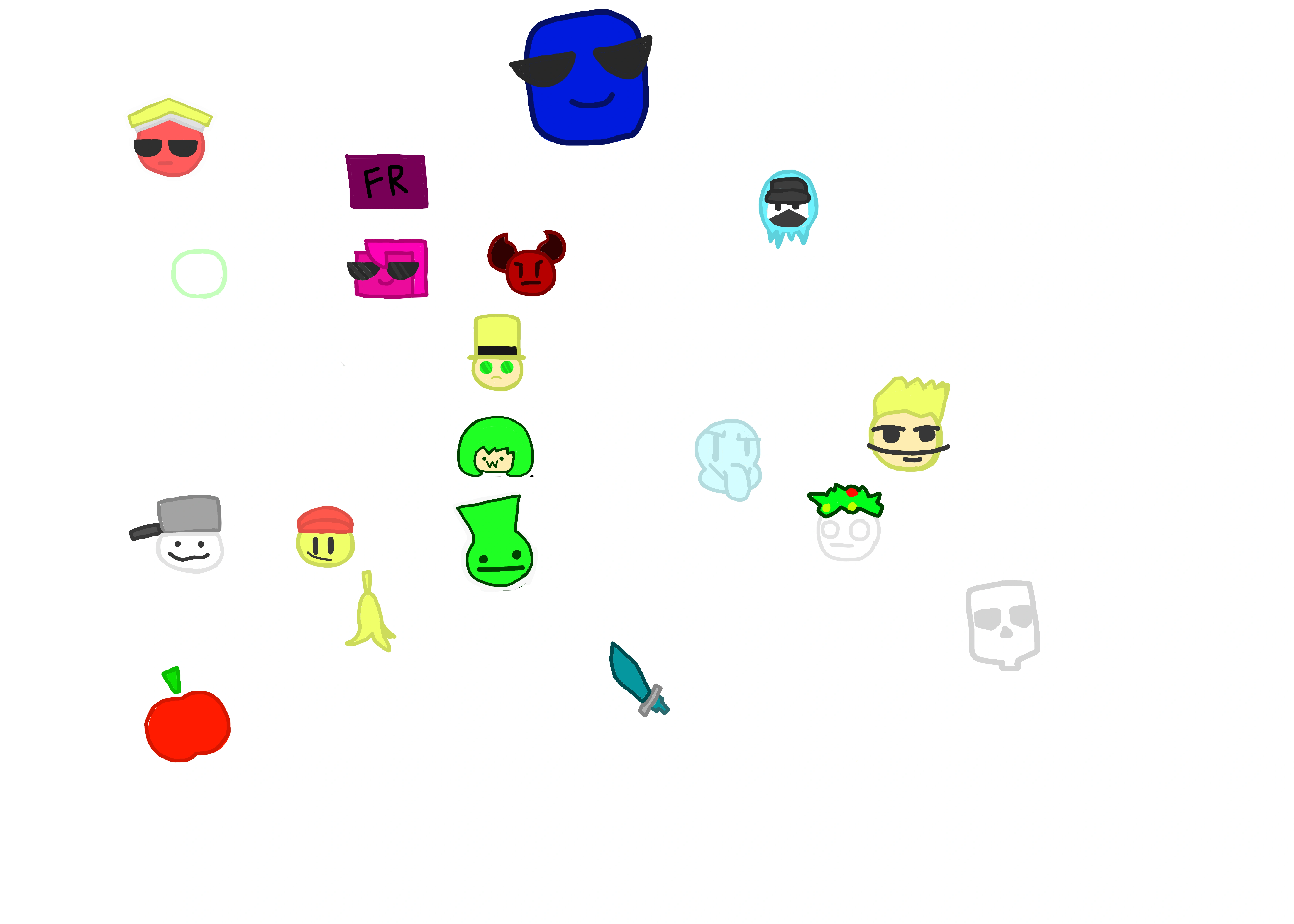 The icons are finished time to put the labels and add the tier list ...