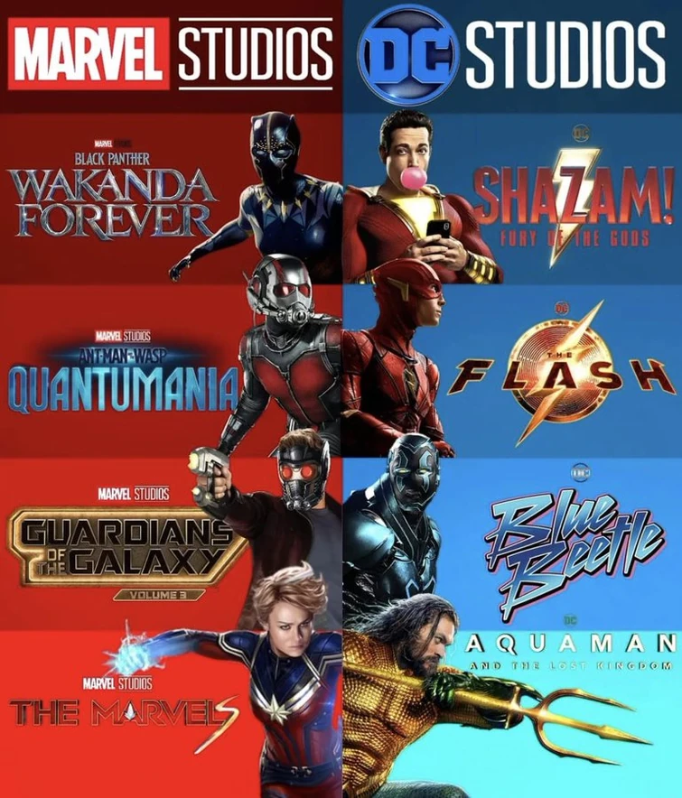Are you more excited for the recent projects coming from the MCU or DCU ...
