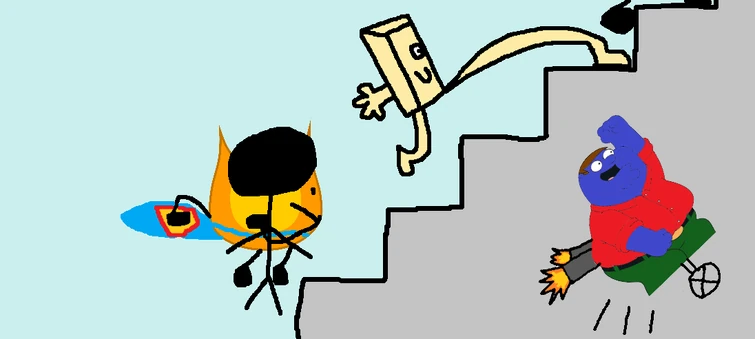 bfdi mini stupid 1: climb the stairs | Fandom