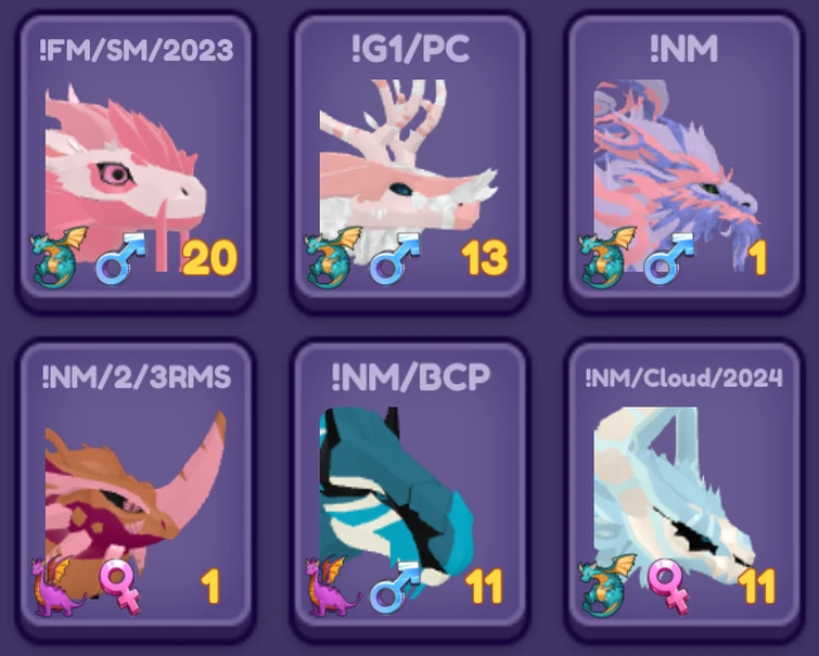 Inv clean out+ Moix/Long egg+ Astor/snowflake mat pot | Fandom