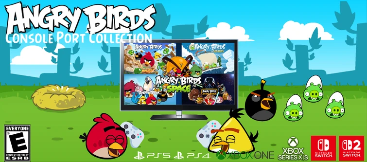 Classic 5 Angry Birds Games Will Back With Console Port Games: Angry ...