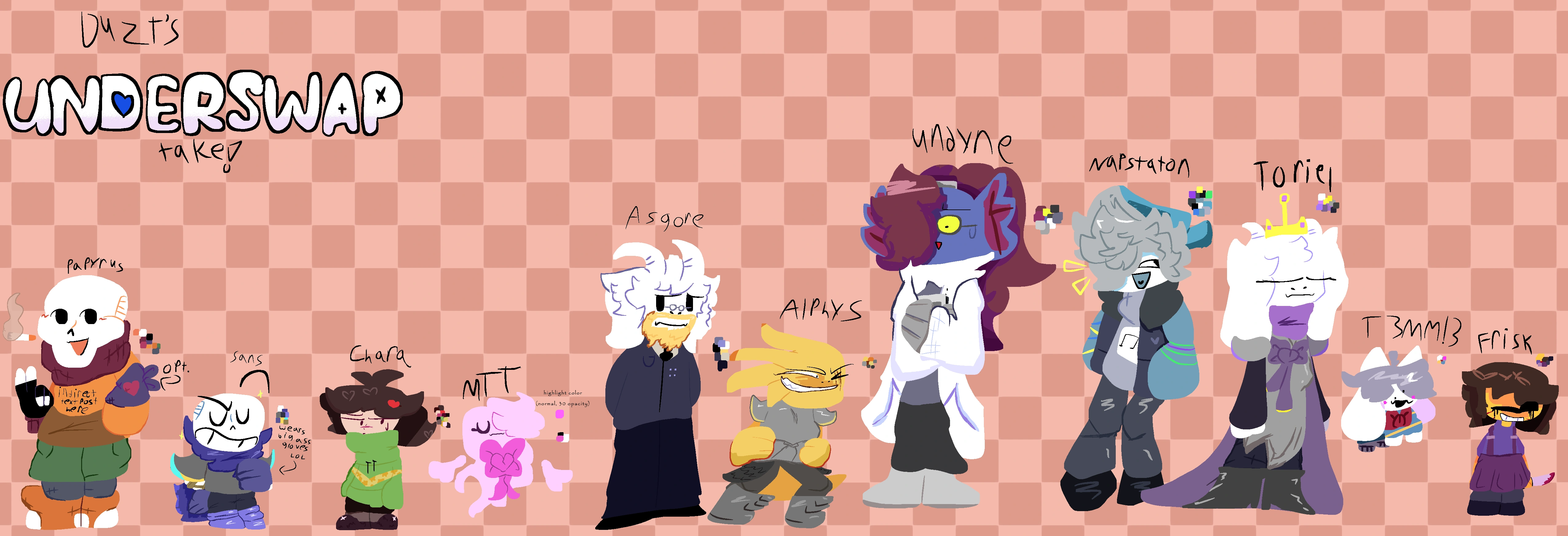 duzter swaps!11!1 | Fandom