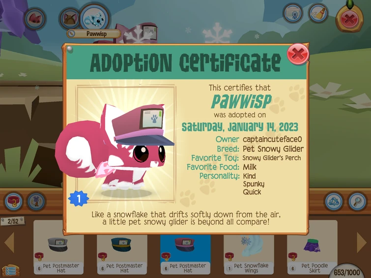 Pets can wear postmaster hats now | Fandom