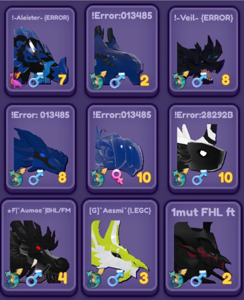 LF 1/3 black error bun (repost) | Fandom