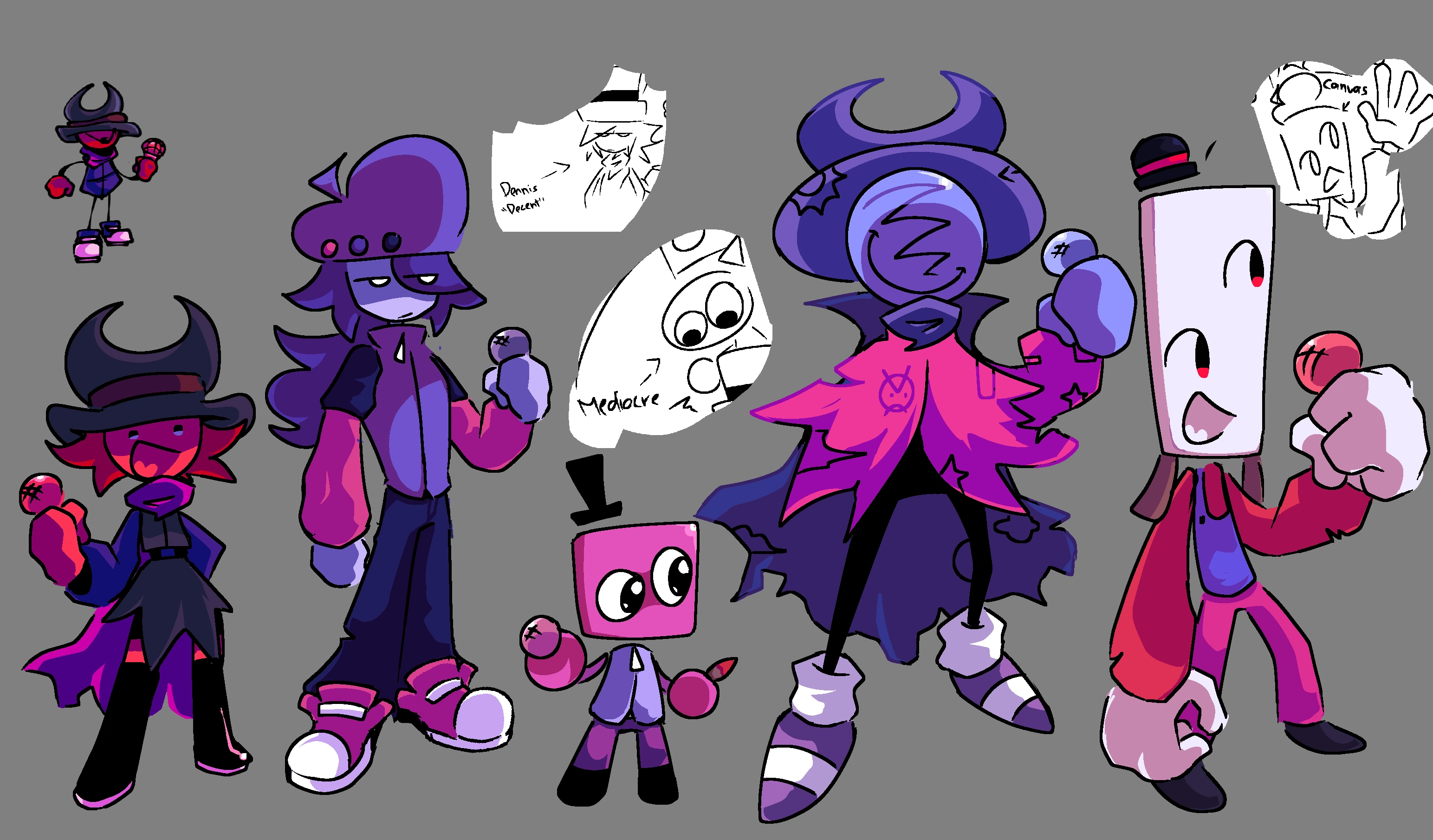 Finished the damn d sides designs lol | Fandom