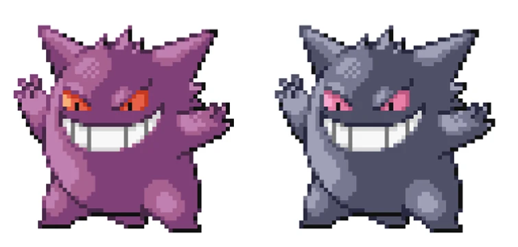 Friendly reminder its not that shiny Gengar sucks, and Normal Gengar is ...