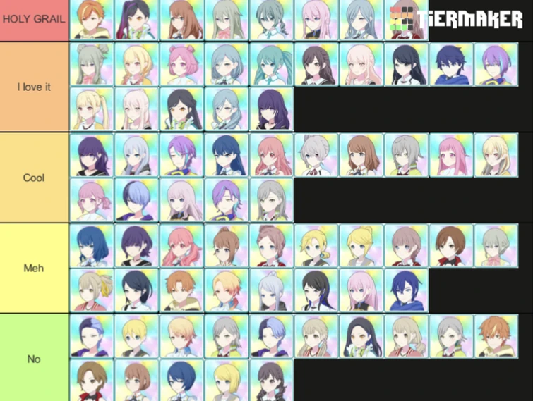 Project sekai hair tier list | Fandom