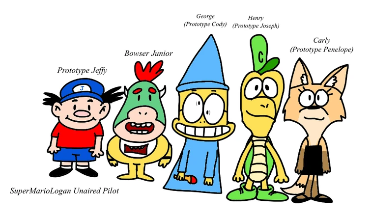 Original SuperMarioLogan Concept Art & Animated Unaired Pilot! | Fandom