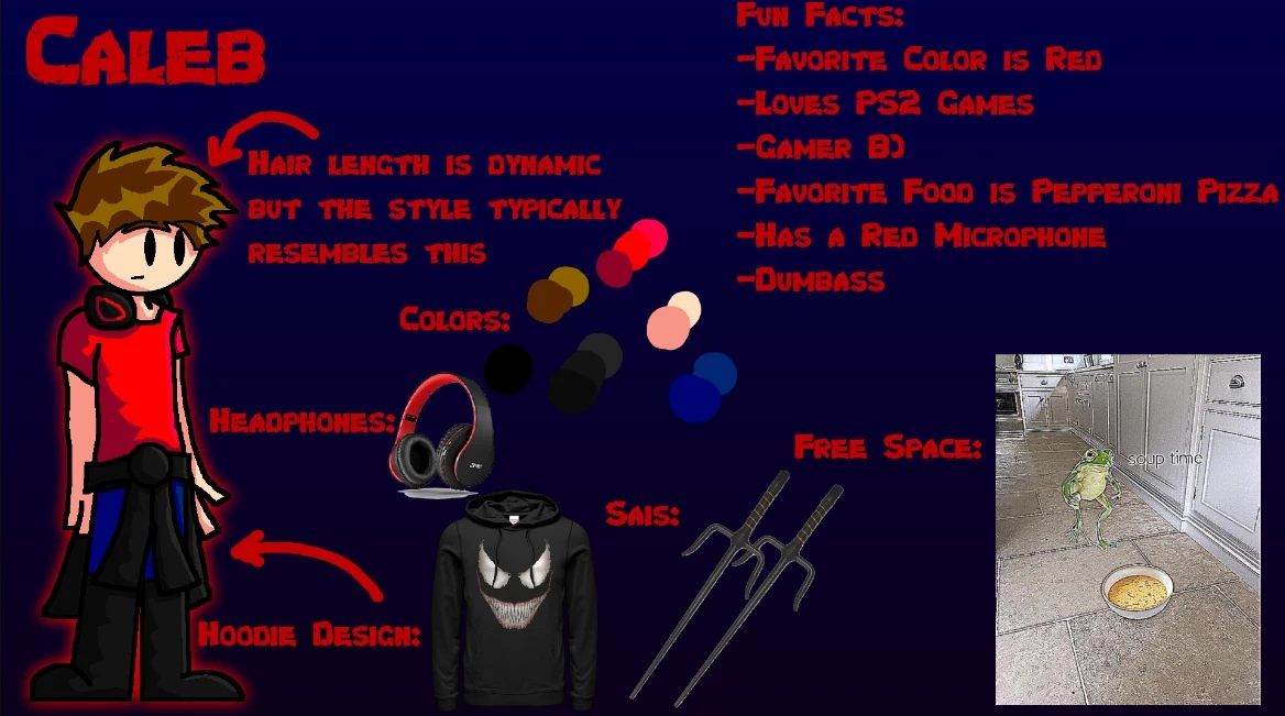 He Finally Has a Ref Sheet | Fandom