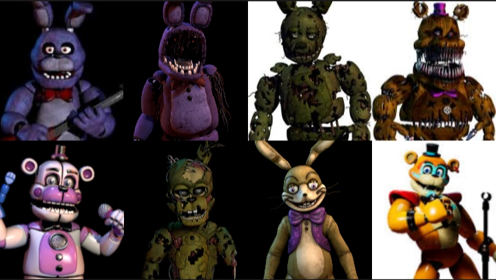 We Can All Accept That These Are the Best Characters in Each FNAF Game ...