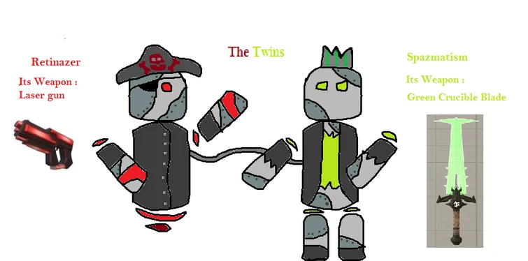 here have a scrapped calamity mode concept art | Fandom