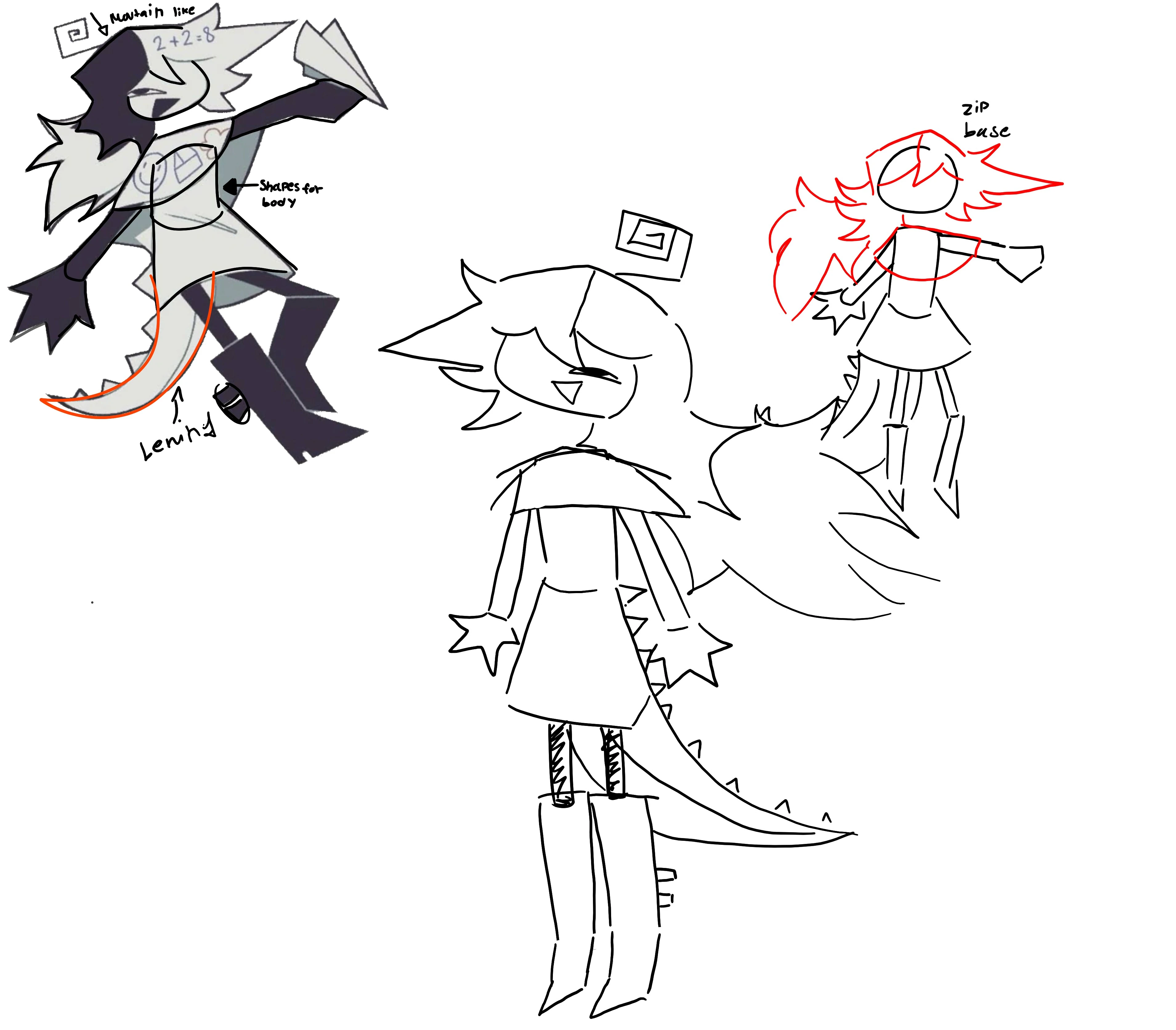 Zip anatomy I think | Fandom