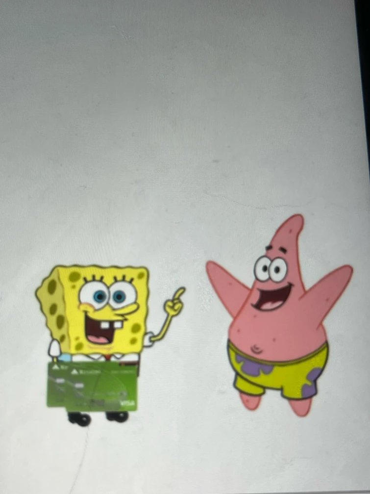 Spongebob and Patrick star with credit cards | Fandom