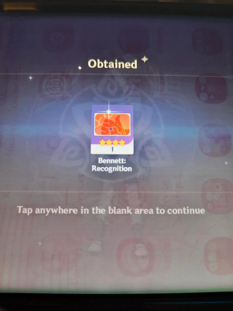 bennett namecard >:D | Fandom