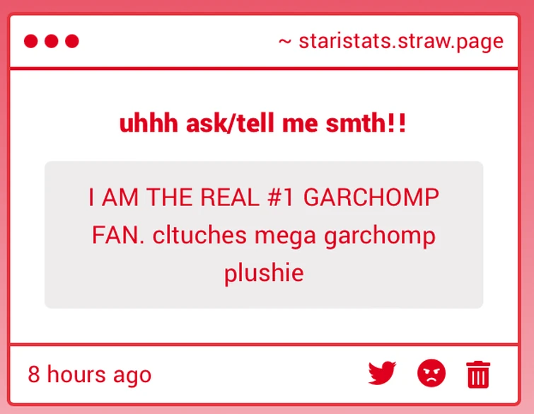 okay chat who sent me these grgrgg (straw.page art/messages) | Fandom