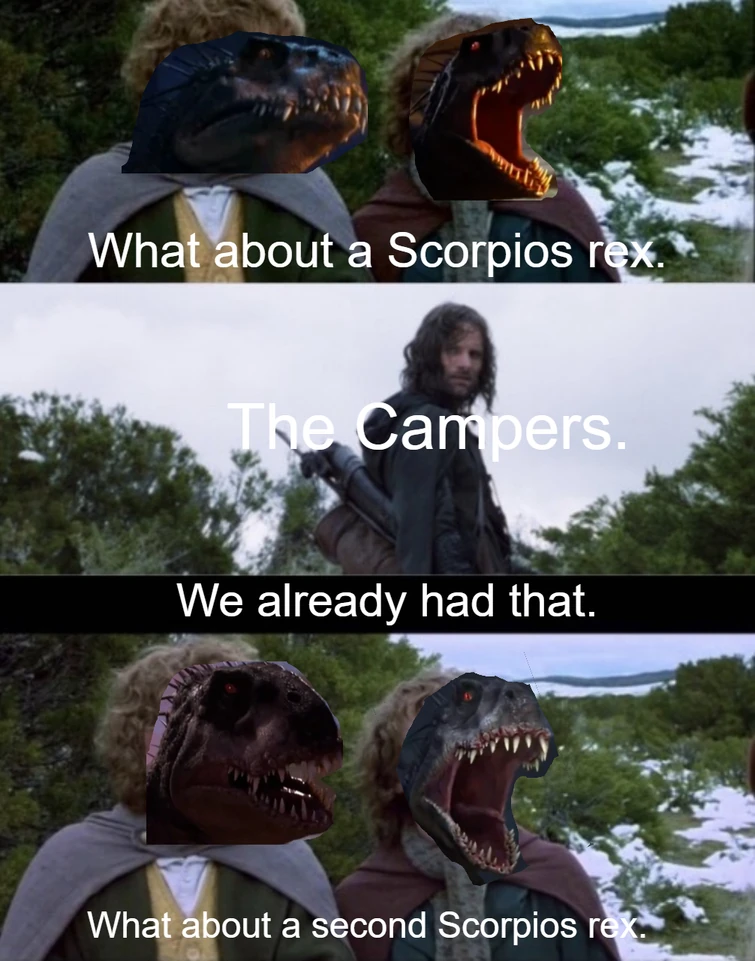 Welcome to Jurassic memes of the holy grail. (warning JWCC Season 3 ...